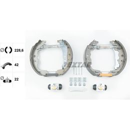 TEXTAR Bremsbackensatz Shoe Kit Pro 84069300 f&uuml;r Mercedes RENAULT DACIA