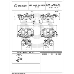 Brembo Bremssattel 920a88580