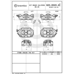 Brembo Bremssattel 920d02094