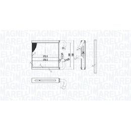 MAGNETI MARELLI W&auml;rmetauscher, Innenraumheizung 350218523000 f&uuml;r VAG