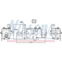 NISSENS Wasserpumpe 831114 f&uuml;r TOYOTA