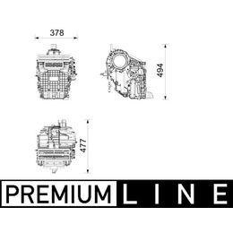 Mahle Verdampfer, Klimaanlage ae263000p f&uuml;r Peugeot