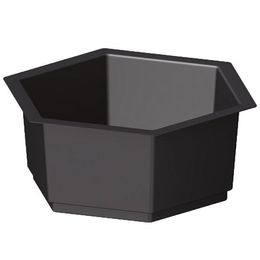 TraumGarten Kunststoffeinsatz f&uuml;r sechseckigen Pflanzk&uuml;bel, 75 cm (60l)