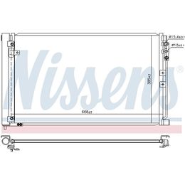 NISSENS Kondensator, Klimaanlage 941083 f&uuml;r INFINITI