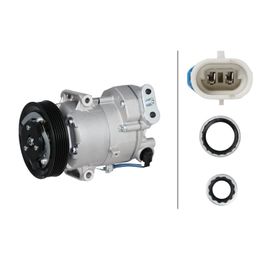 Hella Kompressor, Klimaanlage 8fk366202551 f&uuml;r Vaughall Opel GM