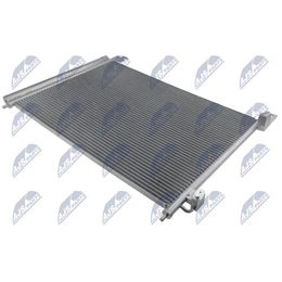NTY Kondensator, Klimaanlage ccsre034 f&uuml;r RENAULT