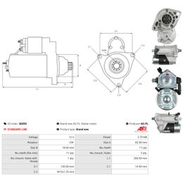 AS-PL Starter s6059 f&uuml;r TOYOTA