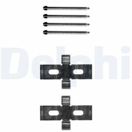 DELPHI Zubeh&ouml;rsatz, Scheibenbremsbelag lx0441 f&uuml;r SEAT