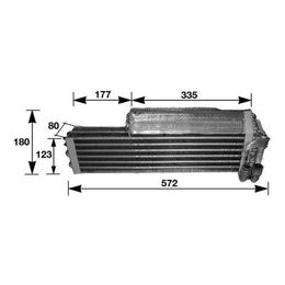 Mahle Verdampfer, Klimaanlage ae37000s f&uuml;r Mercedes