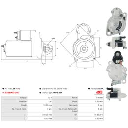 AS-PL Starter s6757s f&uuml;r HONDA