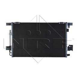 NRF Kondensator, Klimaanlage EASY FIT 35872 f&uuml;r Peugeot MITSUBISHI