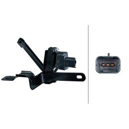 Hella Sensor, Leuchtweiteregulierung 6pm011526501 Vorderachse links f&uuml;r Citro&euml;n/Peugeot