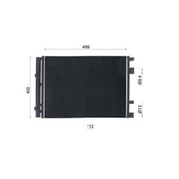 Mahle Kondensator, Klimaanlage ac1011000s f&uuml;r KIA
