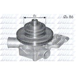 DOLZ Wasserpumpe c115 f&uuml;r Peugeot Fiat