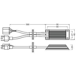 Osram Leitungssatz SMART CANBUS LEDSC04 ledsc042hb