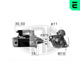 ERA Starter 220675a f&uuml;r TOYOTA