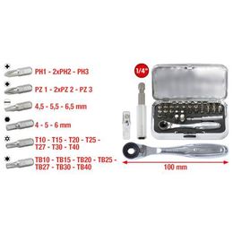 KS Tools Set, Schraubendreher-Einsatz (Bits) 9184600