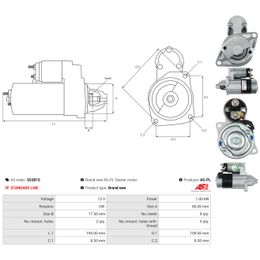 AS-PL Starter s5381s f&uuml;r MITSUBISHI