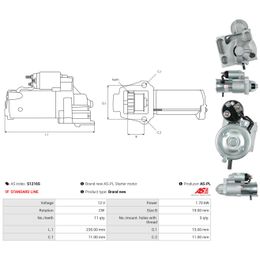AS-PL Starter s1216s