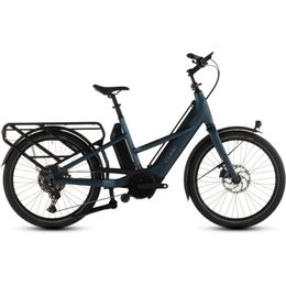 Cube Longtail Hybrid 800 | Gr. One Size | Aluminium E-Transportrad Gr&uuml;n