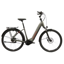 Atlanta R&uuml;ckenwind IN 6.0 Wave 750Wh | Gr. 55 cm | Aluminium E-Trekkingbike Grau