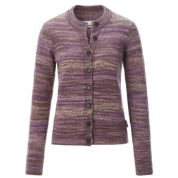 armedangels Damen-Strickjacke meliert XL Mauve