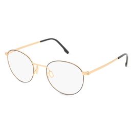 Rodenstock R2662 Brille Unisex | Fassung: Vollrand, Panto, Gold