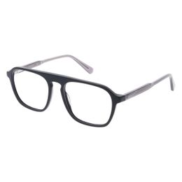 Gant GA50034 Brille Herren | Fassung: Vollrand, Pilot, Schwarz Gl&auml;nzend