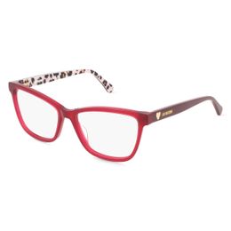 Love Moschino Moschino MOL632 Brille Damen | Fassung: Vollrand, Eckig, Rot Havanna