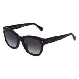 Ralph Lauren Ralph RA5301U | Damen-Sonnenbrille | Fassung: Vollrand, Oval, Acetat, Schwarz Gl&auml;nzend | Glasfarbe: Grau Verlaufend