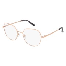 Fielmann BD 540 FA CARLA Brille Damen | Fassung: Vollrand, Butterfly, Rose Gold