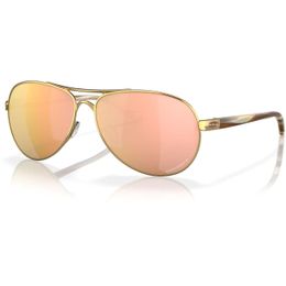 Oakley Feedback Rose Gold Polarized, Sonnenbrille Damen