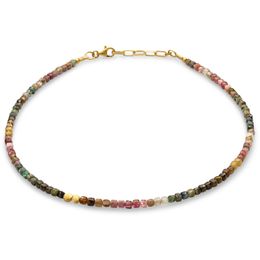 Maria Rzewuska Designerschmuck Turmalin-Collier, Ros&eacute;-Gr&uuml;n