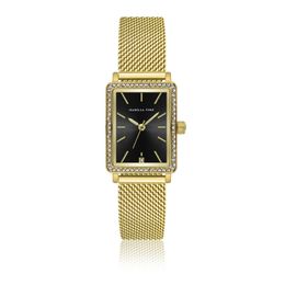 Quarzuhr ISABELLA FORD "FG9-B034G", gold, Armbanduhren, Damen, Quarzuhr