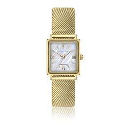 Quarzuhr ISABELLA FORD "FH8-B038G", gold, Armbanduhren, Damen, Quarzuhr