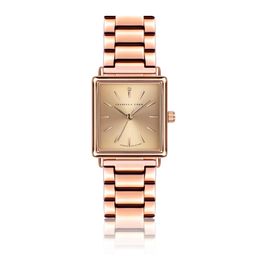 Quarzuhr ISABELLA FORD "FD8-B068R", rose gold, Armbanduhren, Damen, Quarzuhr