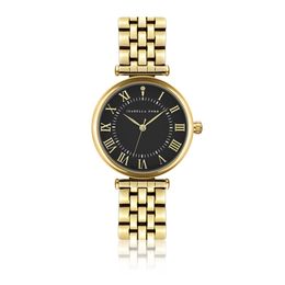 Quarzuhr ISABELLA FORD "FH5-B094G", gold, Armbanduhren, Damen, Quarzuhr