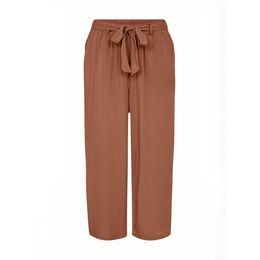 Chinohose soyaconcept "Soya Concept Trouser SC-RADIA", Damen, Gr. XL, Normalgr&ouml;&szlig;en, 8710 toffee, Obermaterial: 100% Viskose, Hosen Chinohose