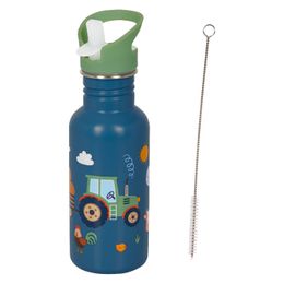 Die Spiegelburg Edelstahlflasche Traktor Kleine Freunde