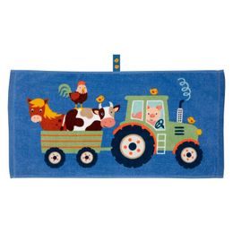 Die Spiegelburg Zauberhandtuch Traktor Kleine Freunde