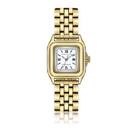 Quarzuhr ISABELLA FORD "FI3-B094G", gold, Armbanduhren, Damen, Quarzuhr