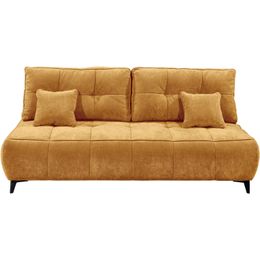 Schlafsofa ED EXCITING DESIGN, curry, 100% Polyester, Sofas, Schlafsofa
