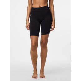 Shapingpants Pieces "PCLONDON SHORTS NOOS BC", Damen, Gr. S, schwarz, Jersey, Obermaterial: 93% Nylon, 7% Elasthan, unifarben, Unterhosen, aus Nylon und Elasthan, elastische Passform, pflegeleicht