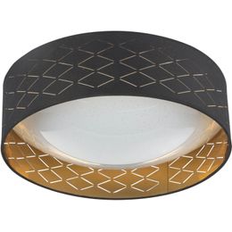 Globo LIGHTING LED Deckenleuchte "CLARKE", wei&szlig;, 1 Stk., Leuchten, Deckenlampe, Wohnzimmer, Design Leuchte, LED Deckenleuchte