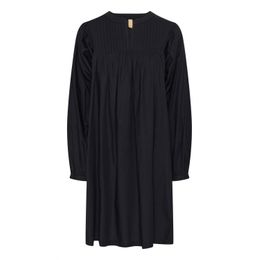 Midikleid Culture "Kleid CUemira", Damen, Gr. XS, N-Gr, schwarz, Obermaterial: 100% Baumwolle CO., Kleider Midikleid