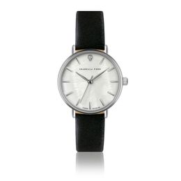 Quarzuhr ISABELLA FORD "FD1-S024S", schwarz, Armbanduhren, Damen, Quarzuhr