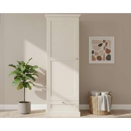 Garderobenschrank OTTO HOME "Binz", kaschmir, B:60cm H:180cm T:35cm, FSC-zertifizierter Holzwerkstoff, Schr&auml;nke, Garderobenschrank, viele Stauraumm&ouml;glichkeiten, Metallgriffe, T&uuml;r mit Rahmen, H&ouml;he 180 cm