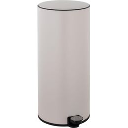 M&uuml;lleimer OTTO HOME "Lennu, Soft Close, versteckter Griff", beige, B:29,6cm H:67,5cm T:37cm, Edelstahl, M&uuml;lleimer, M&uuml;lleimer, moderner Treteimer f&uuml;r K&uuml;che oder Bad, Abfalleimer mit Deckel