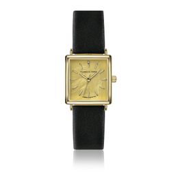 Quarzuhr ISABELLA FORD "FF8-S028G", schwarz, Armbanduhren, Damen, Quarzuhr
