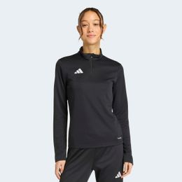 Sweatshirt adidas Performance "ENTRADA26 TRAININGSOBERTEIL", Damen, Gr. L, schwarz, wei&szlig;, Obermaterial: 100% Polyester, normal, Rundhals, angesetztes B&uuml;ndchen, Sweatshirts Sweatshirt